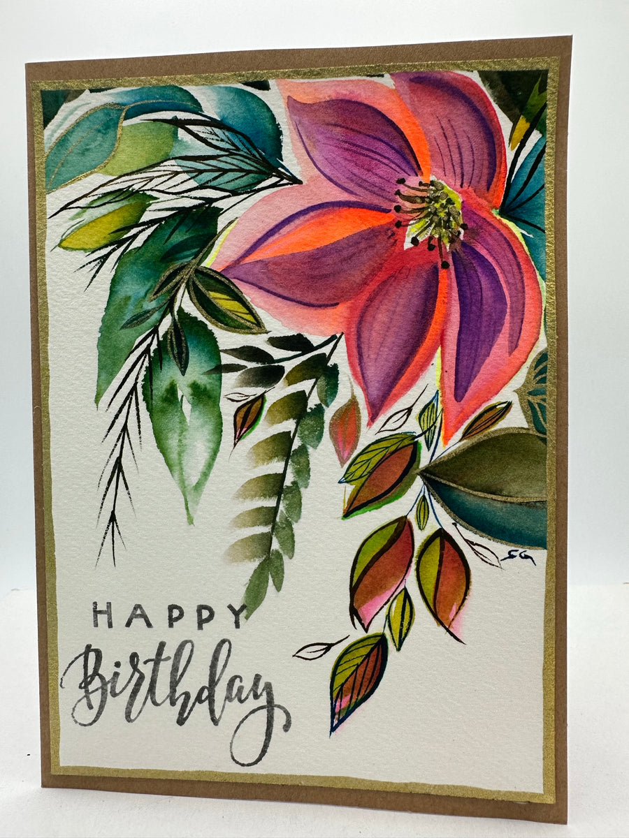 Canadian Artist - Happy Birthday - Original #0267 – Sincerely Yours ...